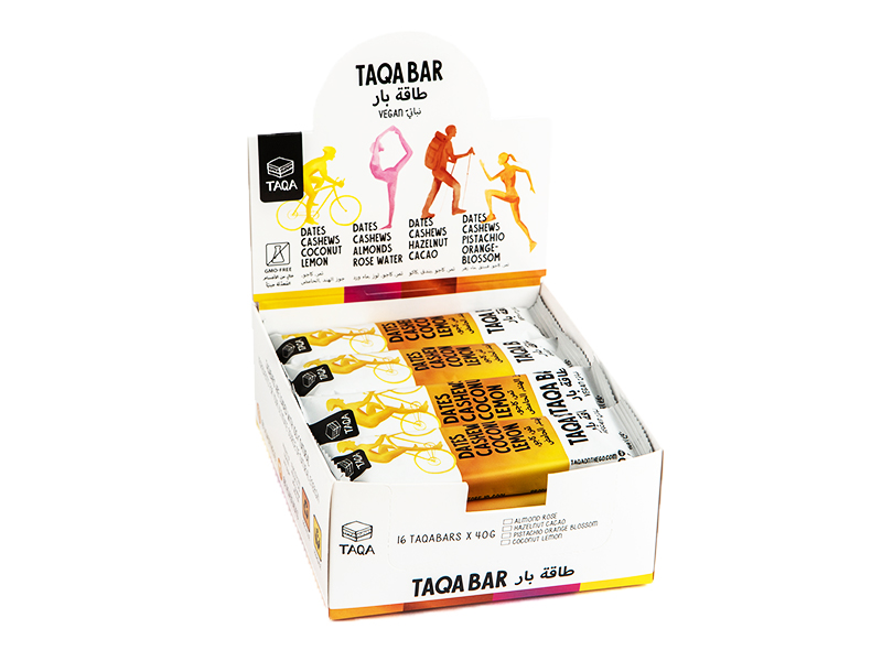 Taqa Bar Coconut Lemon | 40g - Minbaladeh.world
