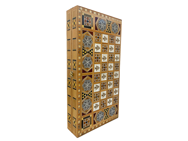 Backgammon Table | White Cedars - Class B - Minbaladeh.world