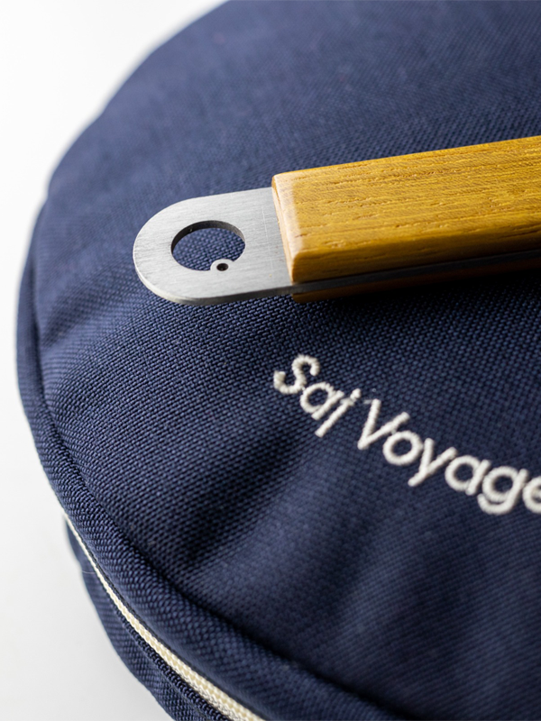 Portable Saj Kit | Ceramic - 1.85Kg - Minbaladeh.world