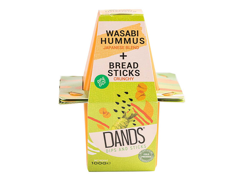 Dip & Go Hummus + Breadsticks | 100g - Minbaladeh.world