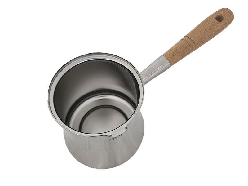 Traditional Coffee Pot - Raqwa| Stainless - Big - Minbaladeh.world